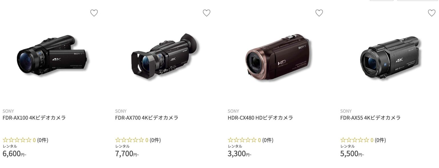 2025年おすすめのビデオカメラ＆レンタルサービス完全ガイド【選び方・料金比較】 - Shutter Loop